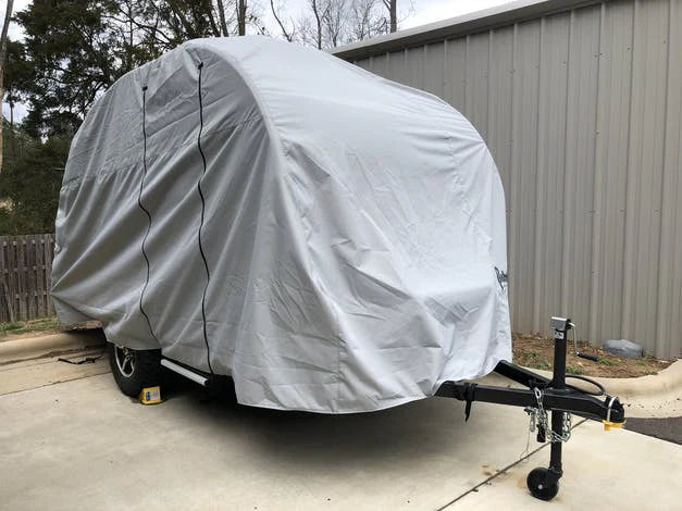 NuCamp TAB 360 CS (Clamshell) Trailer Cover by PahaQue Heavy Duty Weat